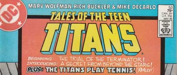 Tales of the Teen Titans – BACK ISSUE CENTRAL