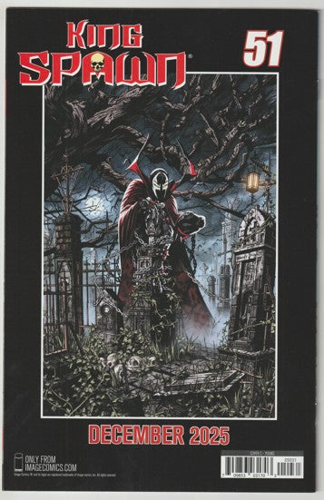 King Spawn #50 (2025) - Cover C Skottie Young Variant Cover – BACK ...